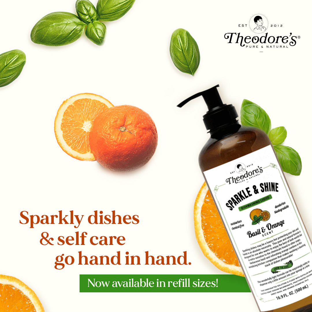 Sparkle & Shine Dish Soap – Theodore's Home Care
